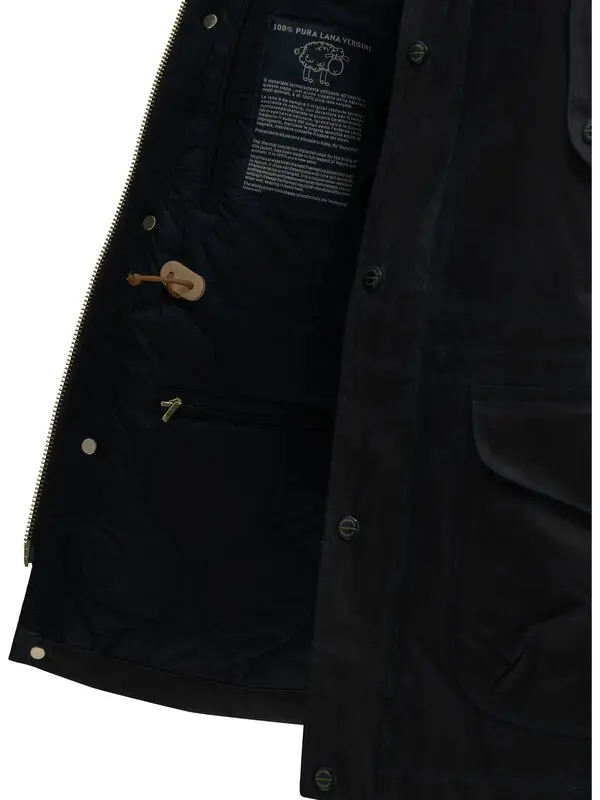 MANIFATTURA CECCARELLI New Fisherman' Parka - Blue