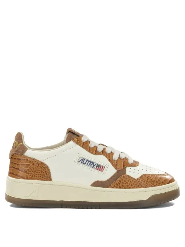 AUTRY Medalist Low' Low Top Sneakers - Beige