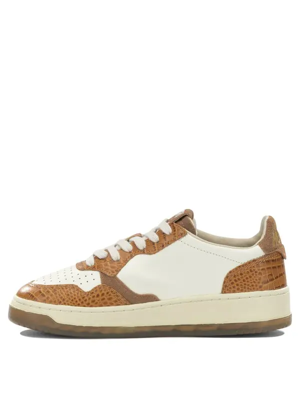 AUTRY Medalist Low' Low Top Sneakers - Beige