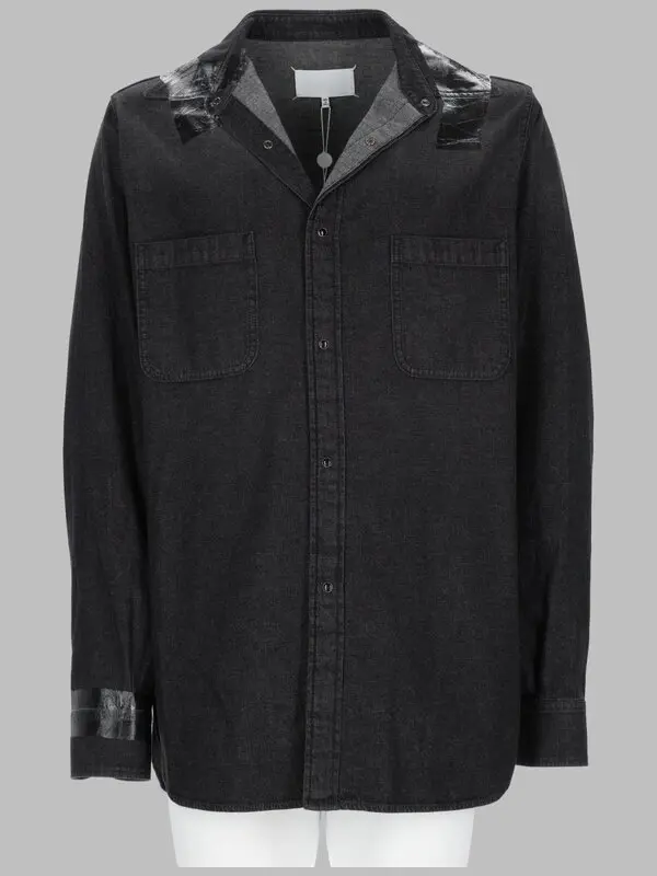 MAISON MARGIELA Camicia In Denim Taped