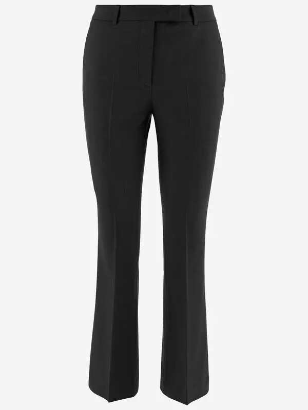 QL2 DONNA Stretch Wool Blend Pants