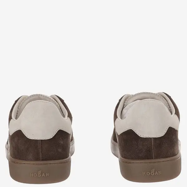 Hogan Cool Suede Sneakers - Brown