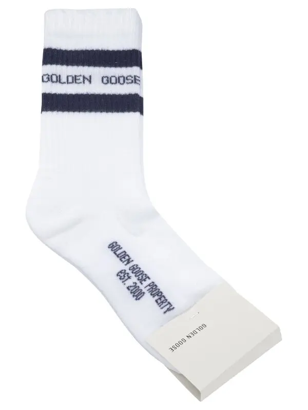 GOLDEN GOOSE Distressed' Sports Socks