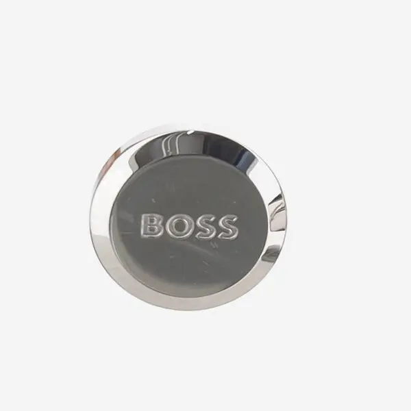 Hugo Boss Brass Cufflinks With Logo