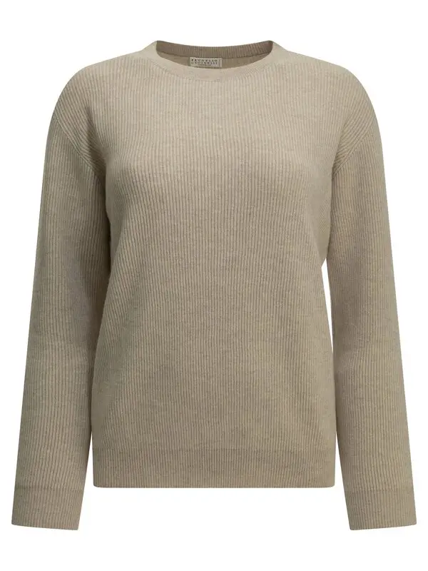 Brunello Cucinelli Cashmere Crew Neck Sweater