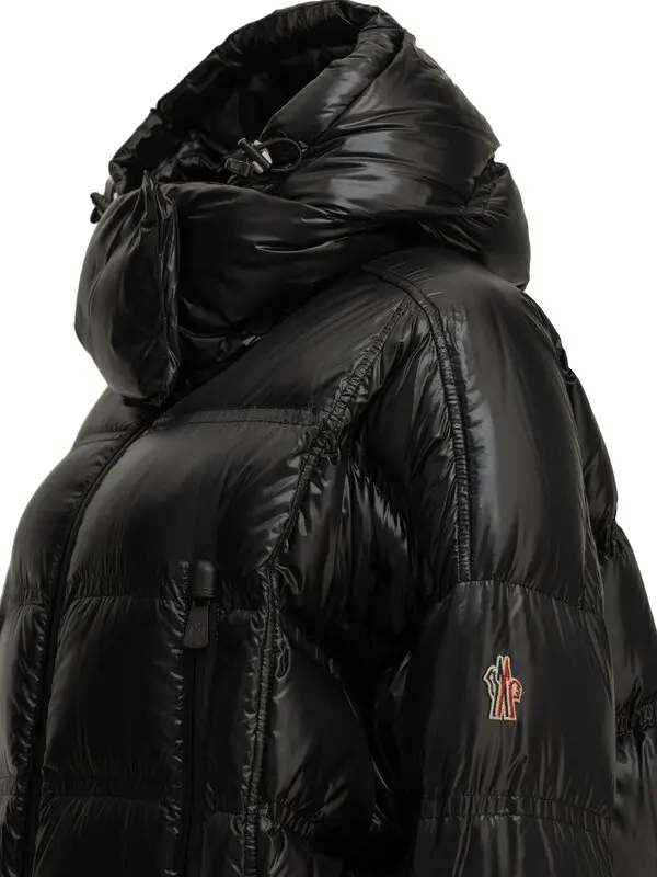 Moncler Rochelairs' Long Down Jacket - Black