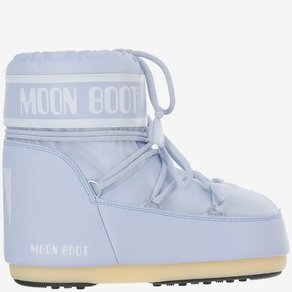 Moon Boot Icon Low Ankle Boots - Light Blue