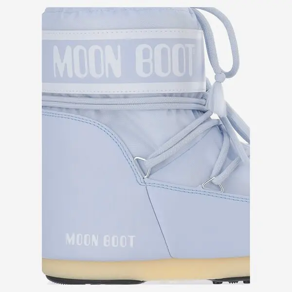Moon Boot Icon Low Ankle Boots - Light Blue