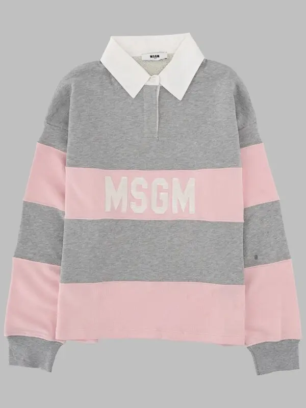 MSGM Polo A Maniche Lunghe