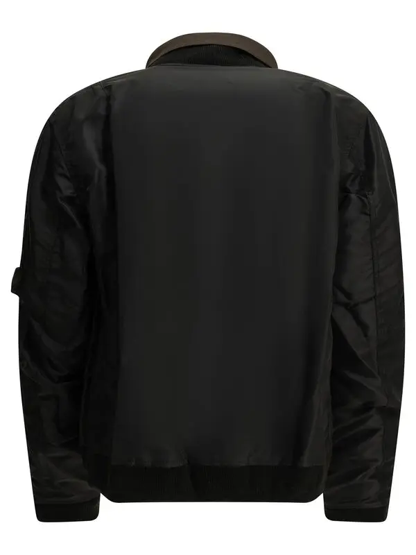 Sacai Nylon Twill X Ripstop Reversible' Quilted Jacket