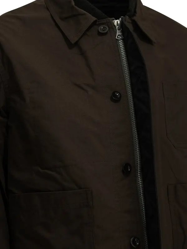 Sacai Nylon Twill X Ripstop Reversible' Quilted Jacket