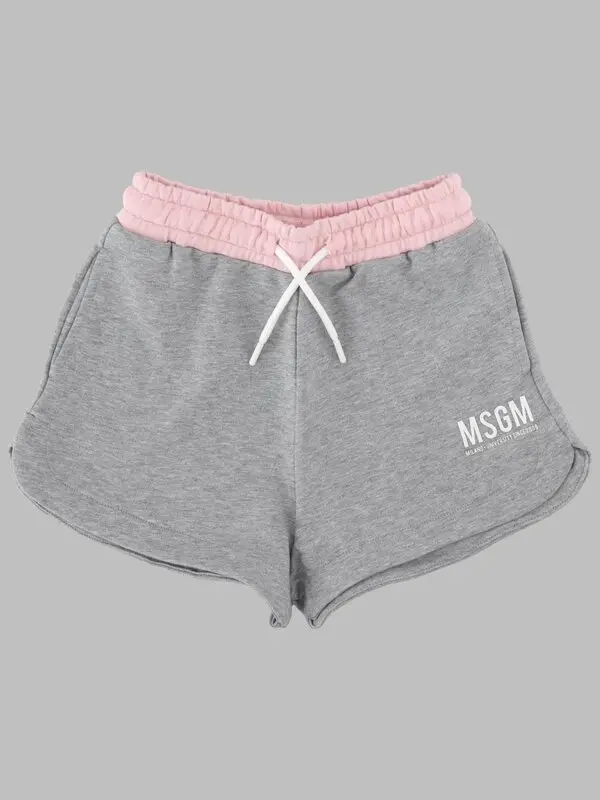 MSGM Short Con Logo