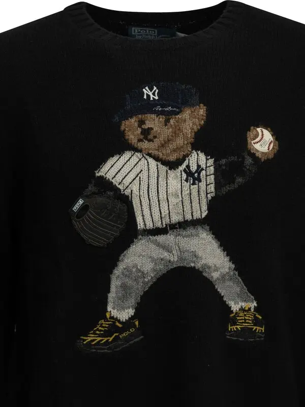 Polo Ralph Lauren Polo Bear X Yankees' Crew Neck Sweater
