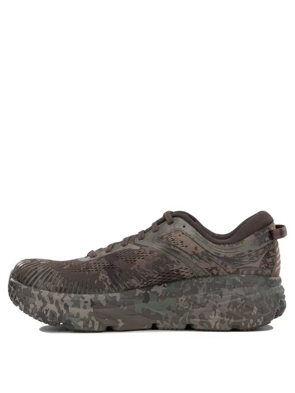 HOKA® Bondi 7 Beams' Low Top Sneakers - Brown
