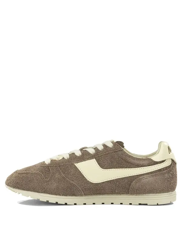 AUTRY Windspin' Low Top Sneakers - Brown