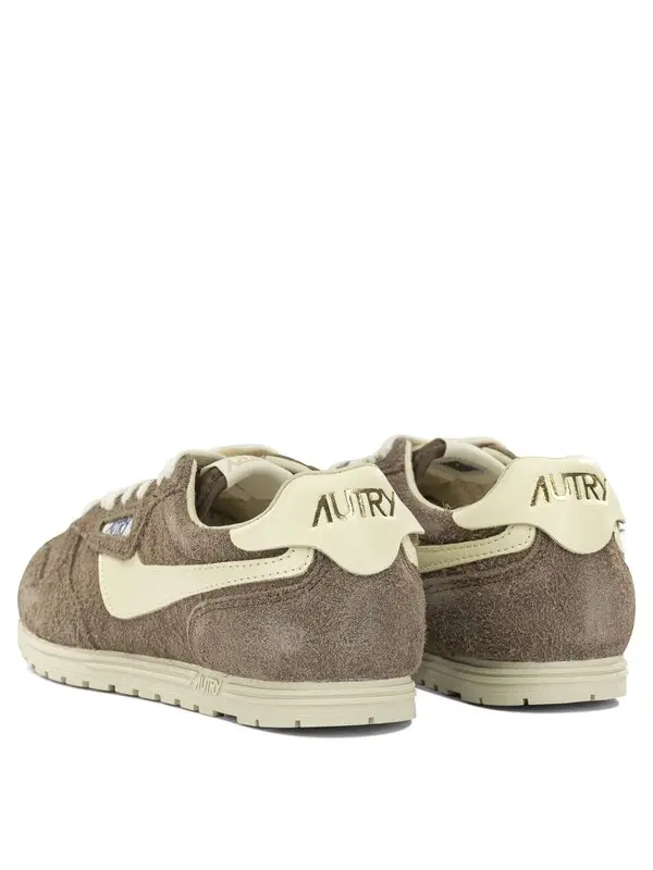 AUTRY Windspin' Low Top Sneakers - Brown