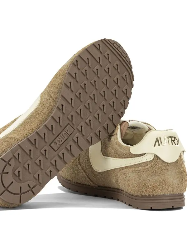 AUTRY Windspin' Low Top Sneakers - Brown