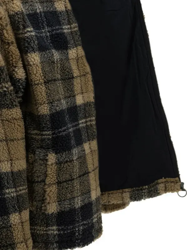 Barbour Tartan Fleece' Fleece Jacket - Black