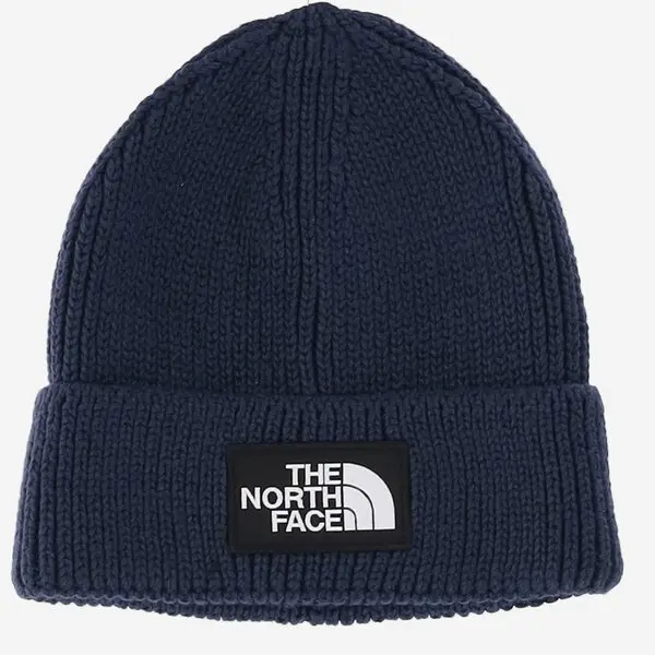 The North Face Logo Beanie - Navy