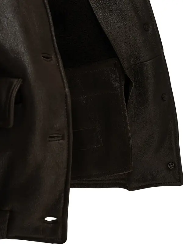 SALVATORE SANTORO Shearling Jacket - Brown