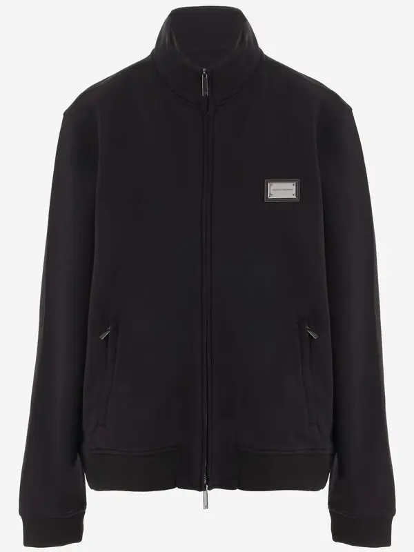 Emporio Armani Modal Jersey Sweatshirt With Logo