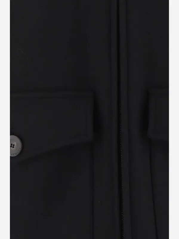 Giorgio Armani Wool And Cashmere Coat