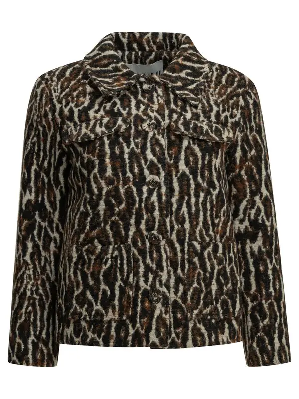 GANNI Leopard' Blazer