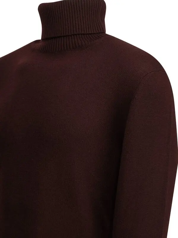 ALTUM Cashmere Turtleneck Sweater - Bordeaux