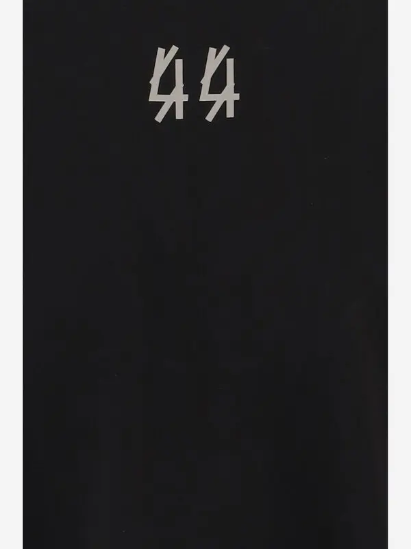 44 LABEL GROUP Cotton T Shirt With Logo Print