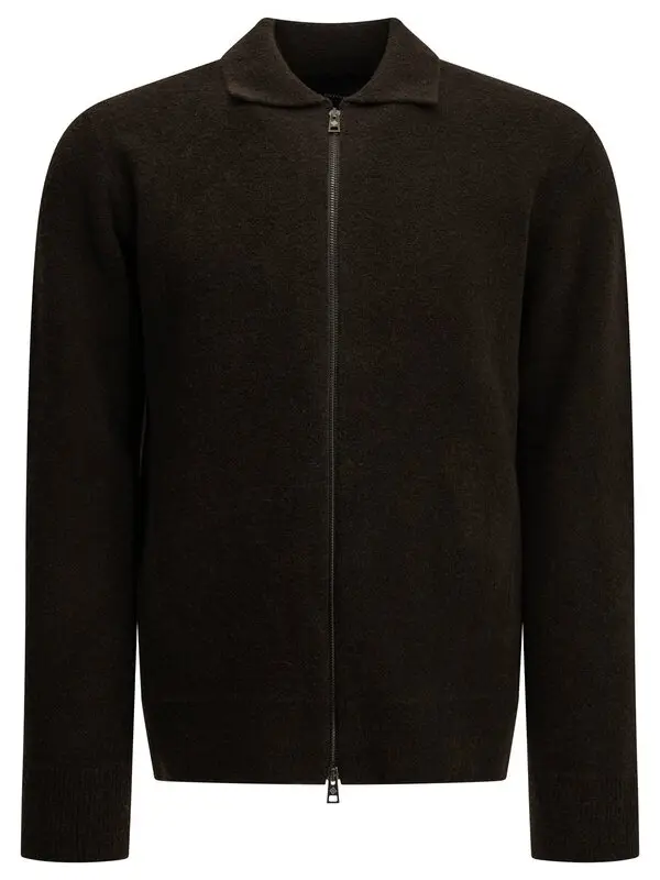 Tagliatore Wool Sweater With A Zipper