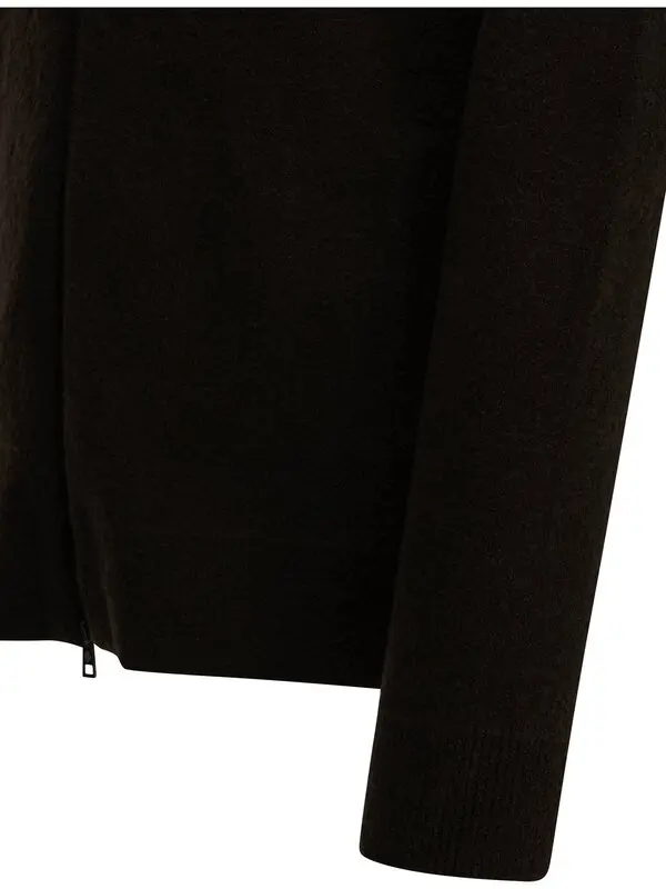 Tagliatore Wool Sweater With A Zipper