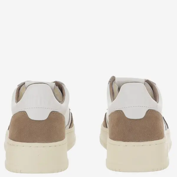 AUTRY Medalist Low Leather Sneakers - Brown