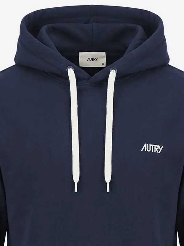 AUTRY Cotton Hoodie With Logo