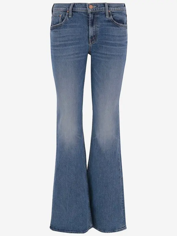 MOTHER Stretch Cotton Blend Jeans - Denim