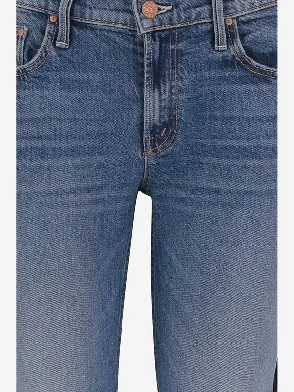 MOTHER Stretch Cotton Blend Jeans - Denim