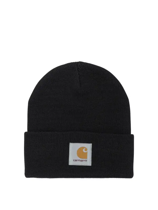 Carhartt Work In Progress Short Watch' Cap - Black