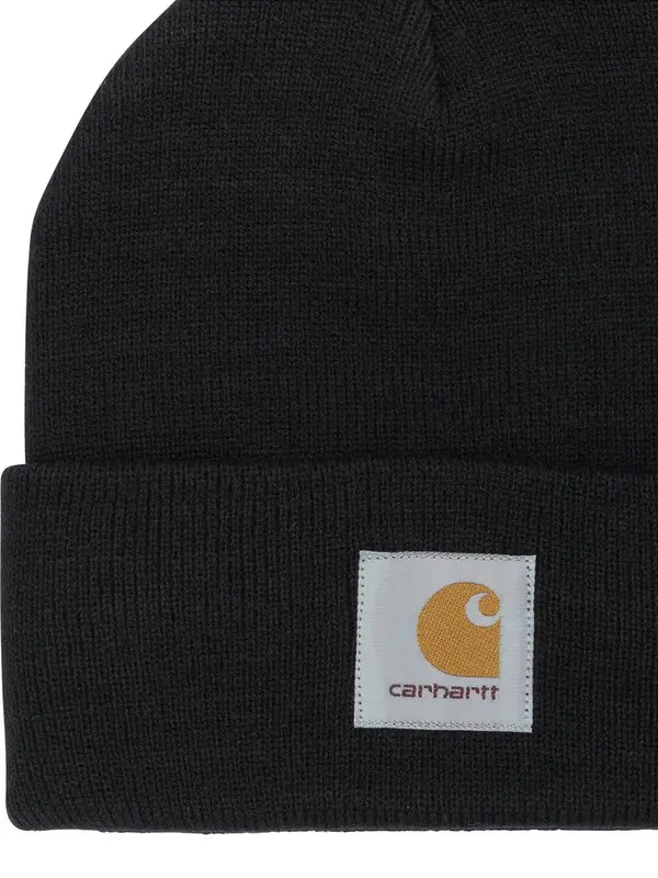 Carhartt Work In Progress Short Watch' Cap - Black