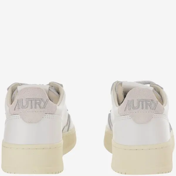 AUTRY Medalist Low Leather Sneakers - White