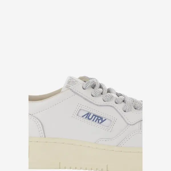 AUTRY Medalist Low Leather Sneakers - White