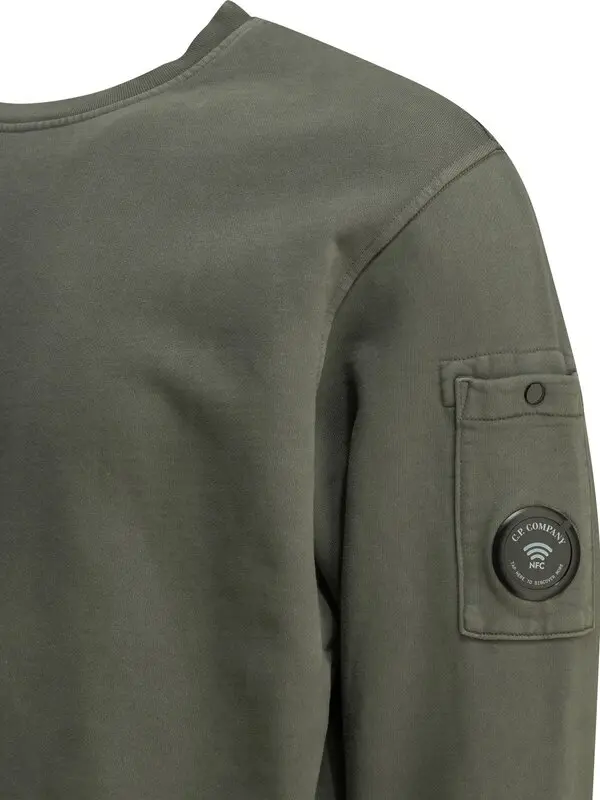 C.P. COMPANY Crewneck Sweatshirt With Logo