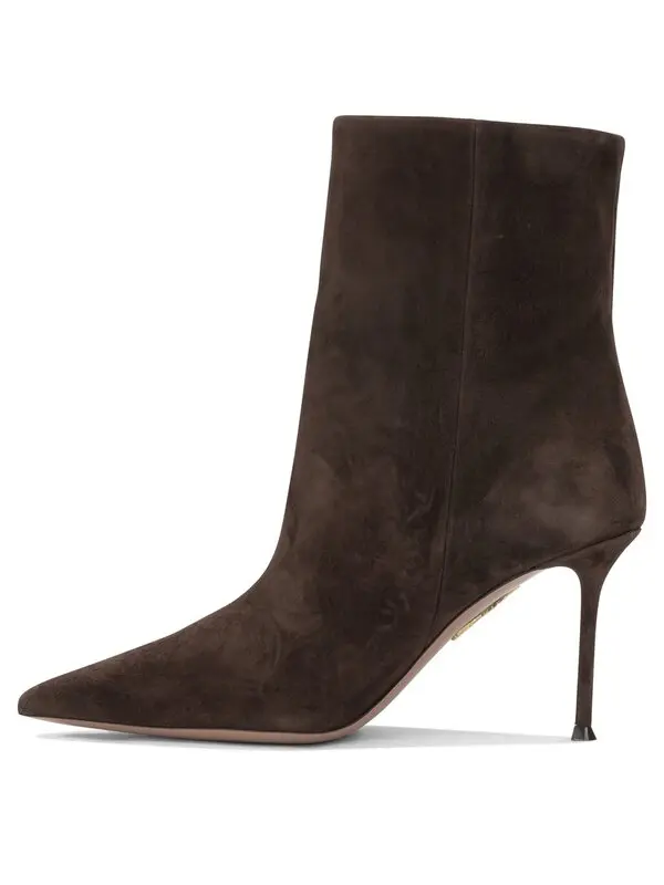 AQUAZZURA Harper 85 Mm' Ankle Boots With Zipper