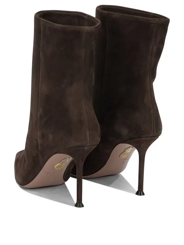 AQUAZZURA Harper 85 Mm' Ankle Boots With Zipper
