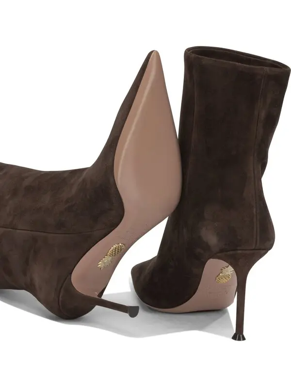 AQUAZZURA Harper 85 Mm' Ankle Boots With Zipper