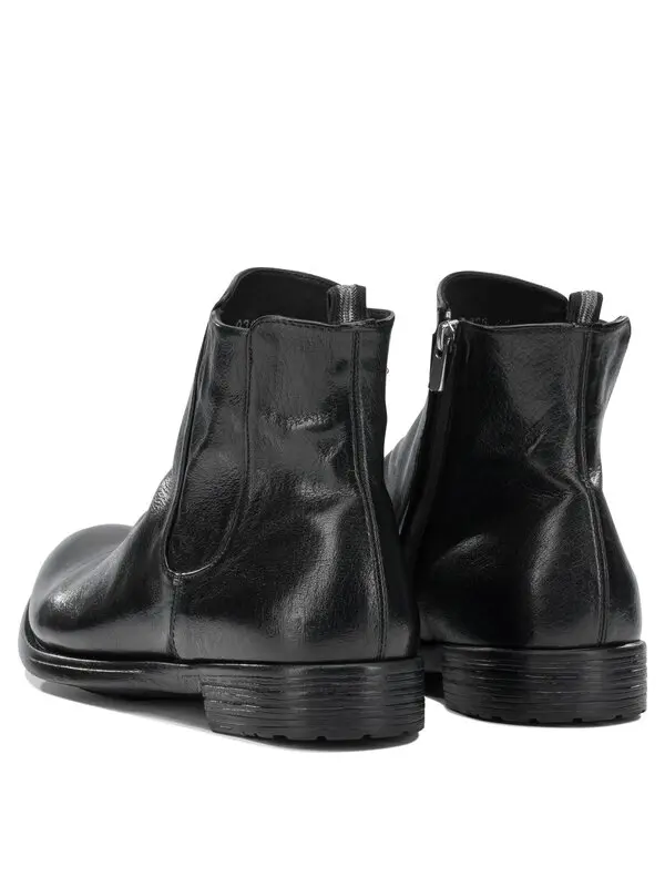 Officine Creative Hive 036' Ankle Boots With Zipper
