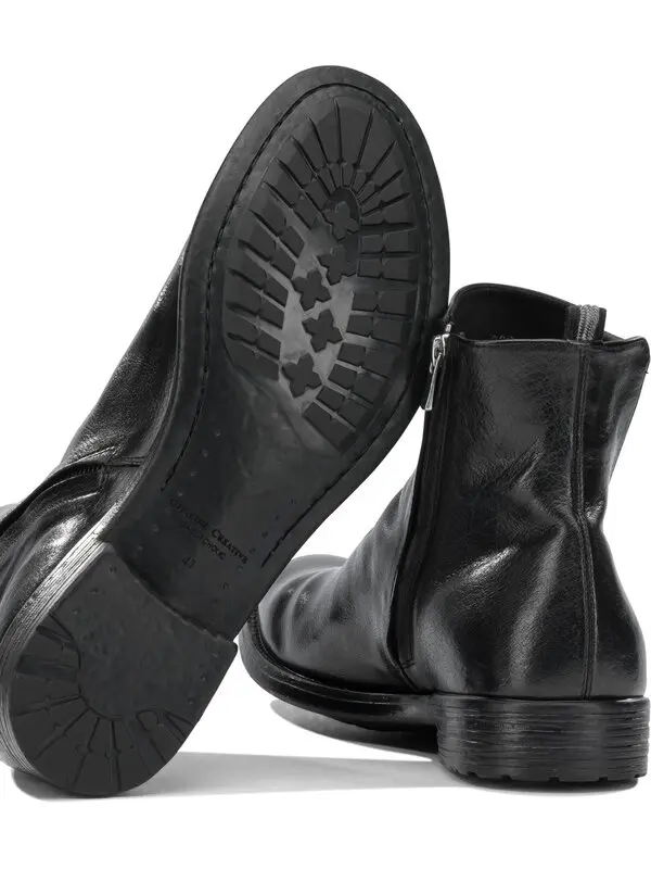 Officine Creative Hive 036' Ankle Boots With Zipper