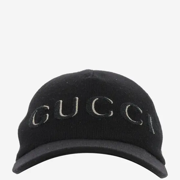 Gucci Wool Baseball Hat With Logo