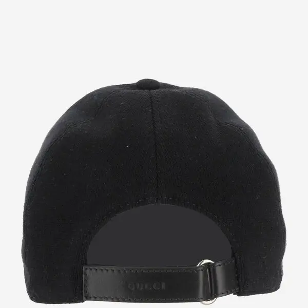 Gucci Wool Baseball Hat With Logo