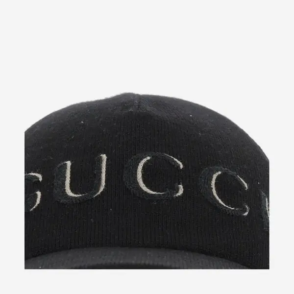 Gucci Wool Baseball Hat With Logo
