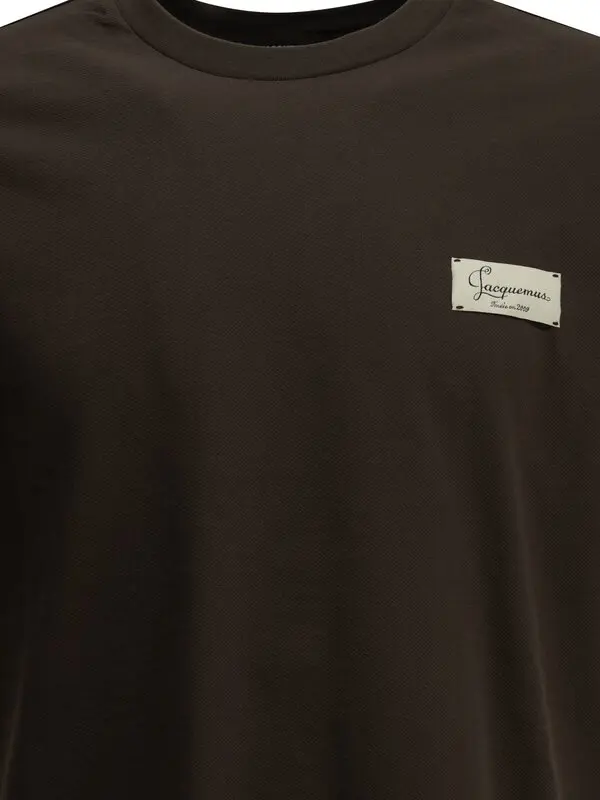 Jacquemus Le Montaigne Mc' Crew Neck T Shirt