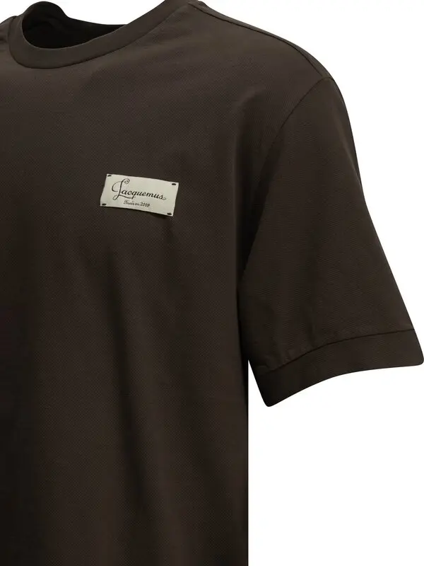 Jacquemus Le Montaigne Mc' Crew Neck T Shirt